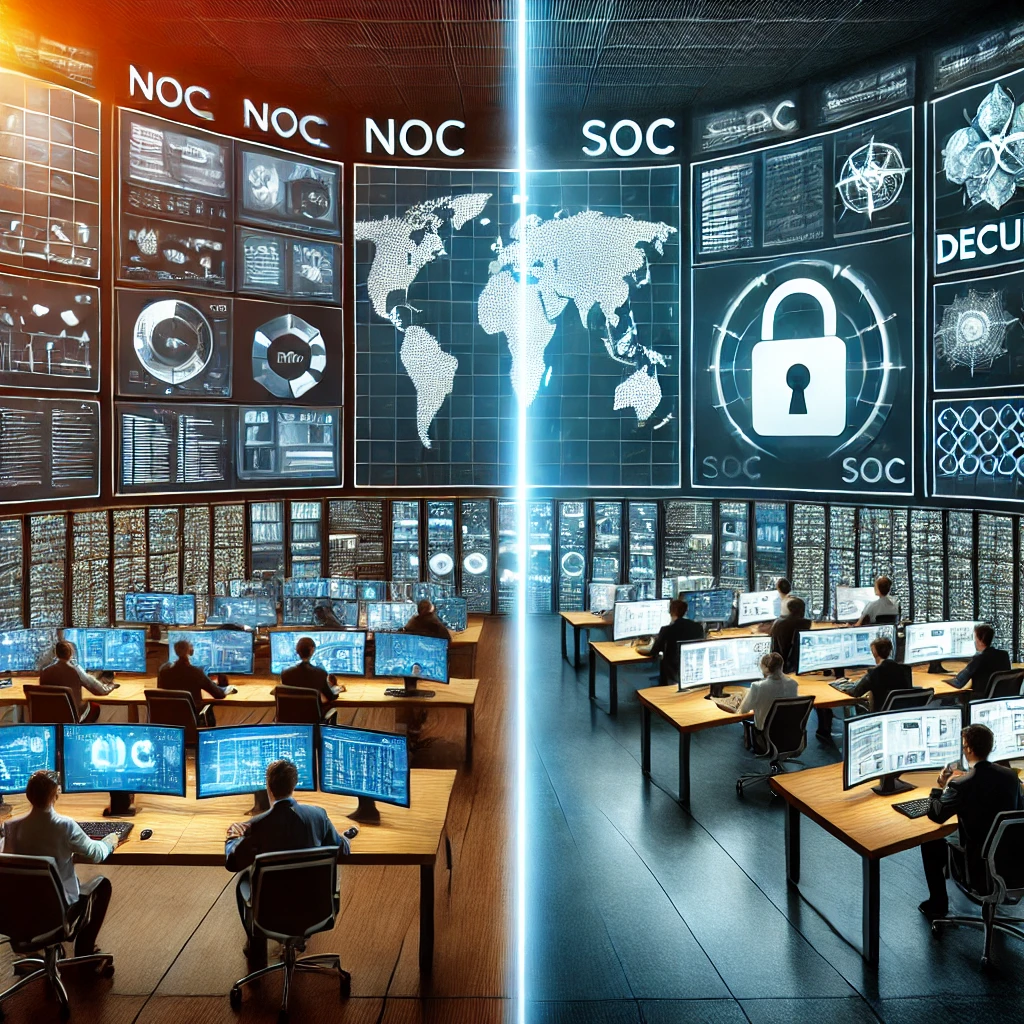 Diferença entre NOC e SOC | Allogic Tecnologia